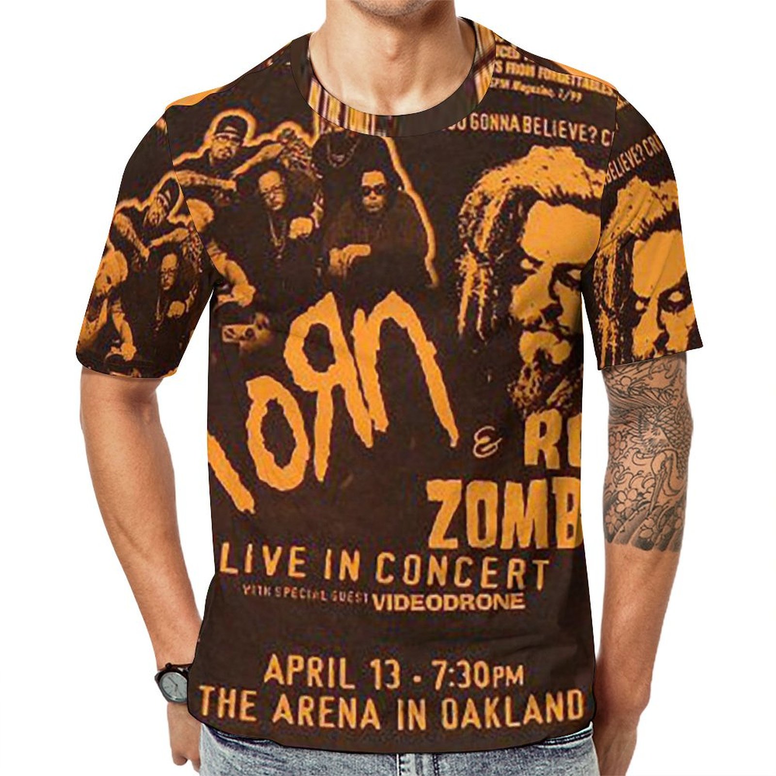 Full print T-shirt Men's All Over Print T-Shirt (NT) | ID: D7201458
