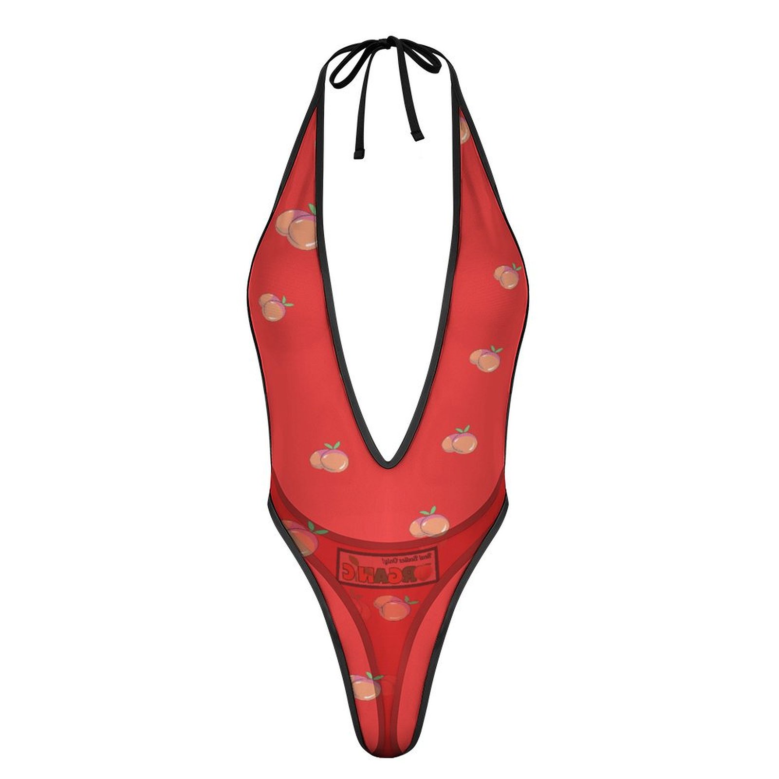 Red Thong Jumpsuit Womens Sexy Deep V One Piece Underwear Id D7245875 2910