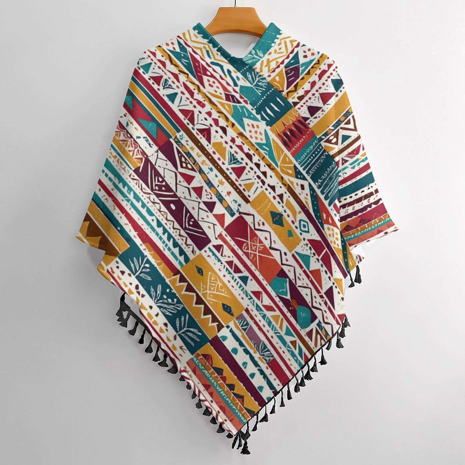 Tribal Collection 4 Tassel Cape | ID: D7360219